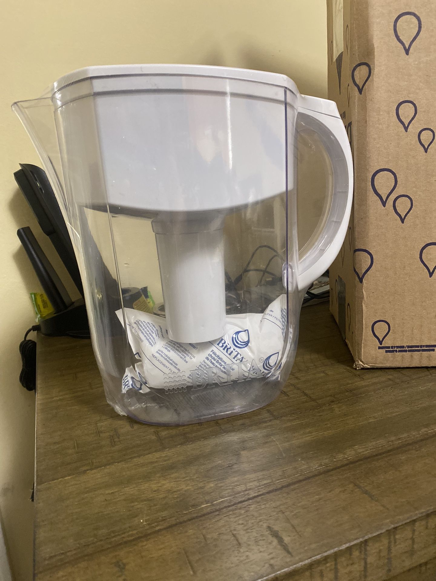 Brita Large Water Filter Pitcher for Tap and Drinking Water with 1 ...