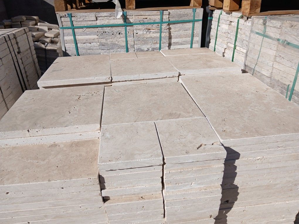 4pc Paredon Travertine Pavers for Sale in Tempe, AZ - OfferUp