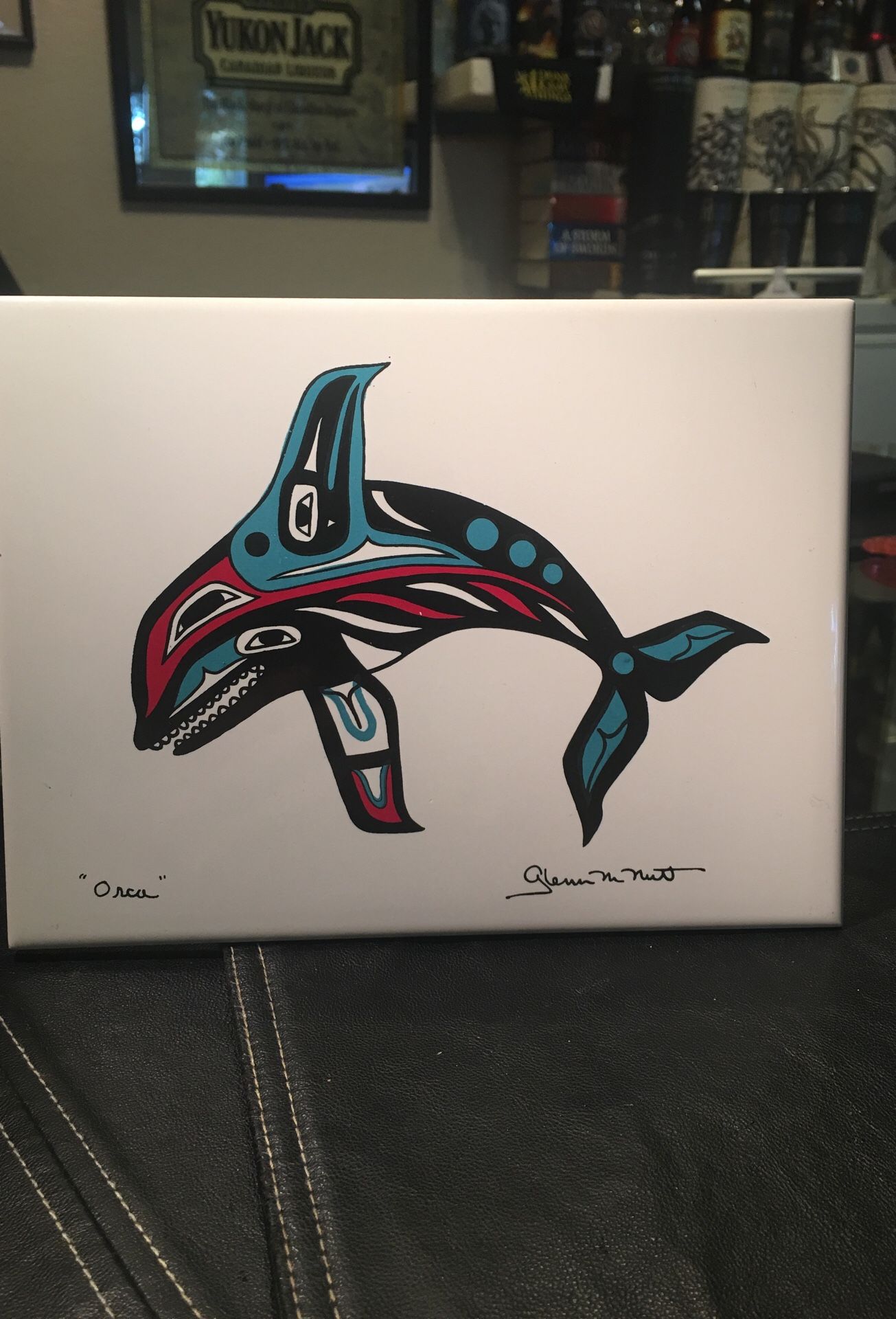 Native Orca Killer whale design tile for Sale in Everett, WA - OfferUp