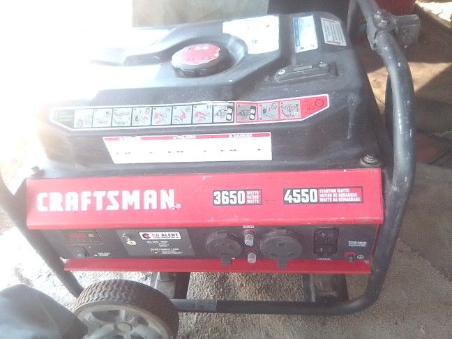 Craftsman 3650 Generator for Sale in Phoenix, AZ - OfferUp