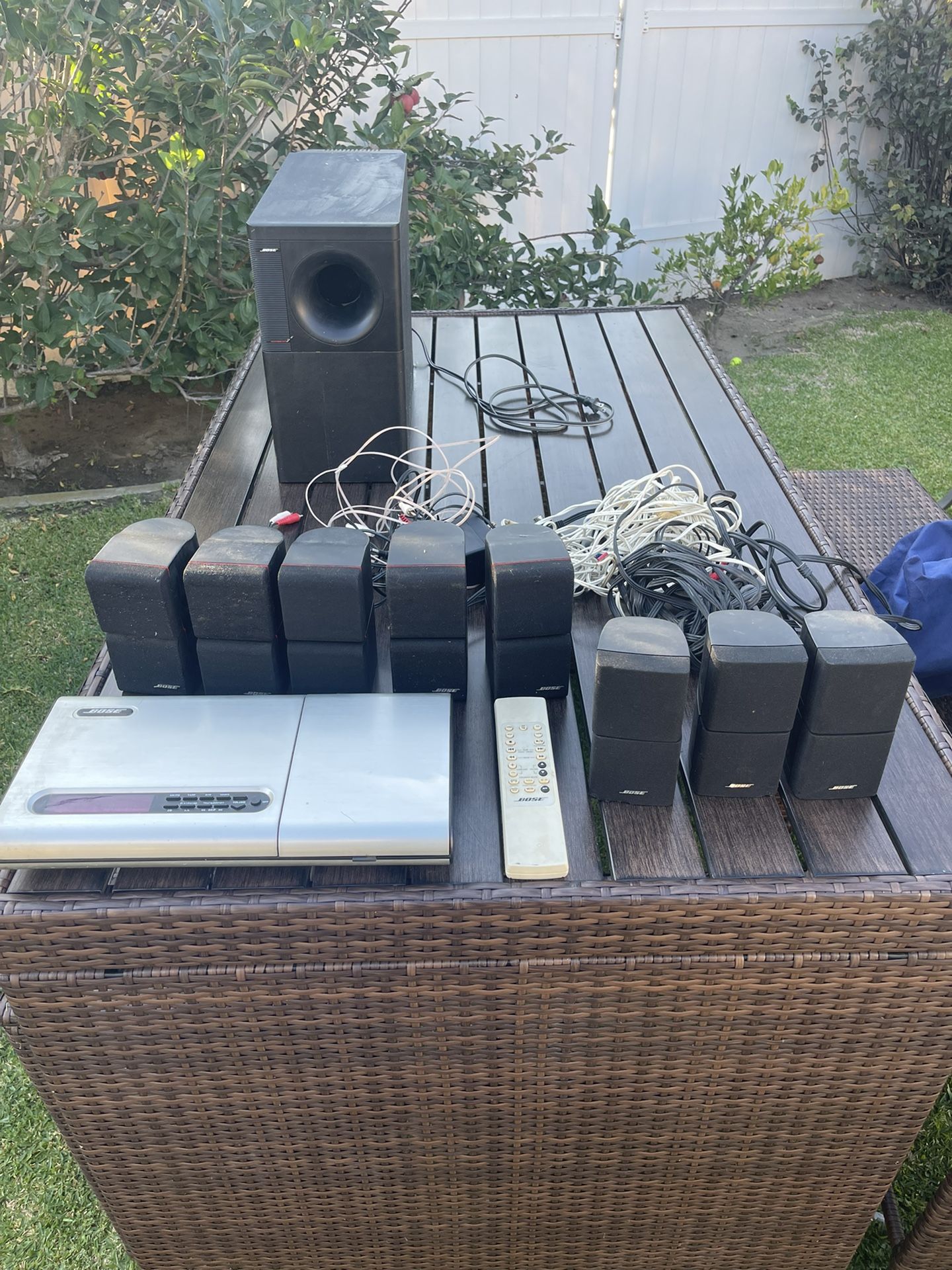 Full BOSE surround sound Acoustimass system for Sale in Huntington ...