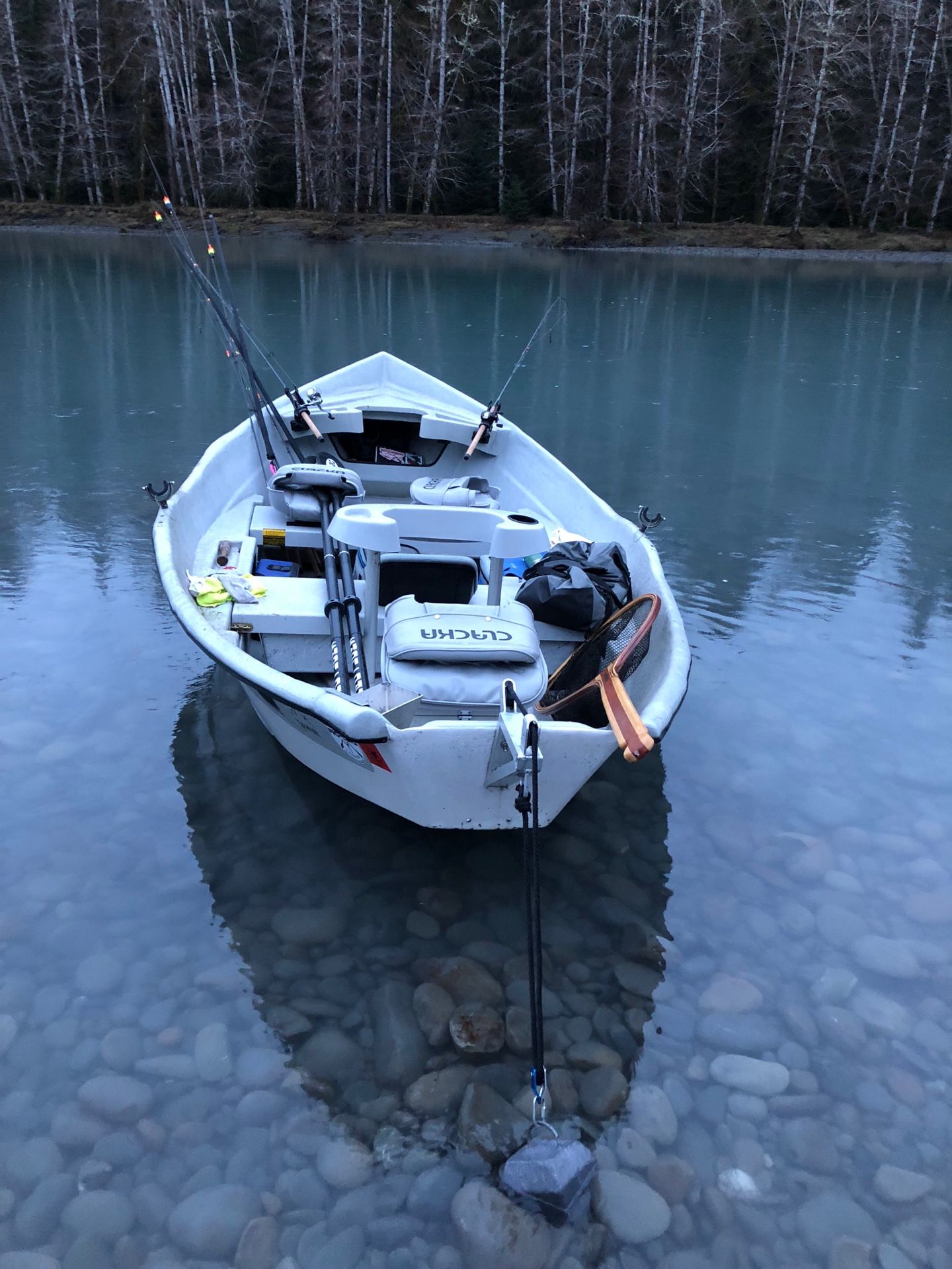 2012-Clackacraft 16’ drift boat with trailer for Sale in Tacoma, WA ...