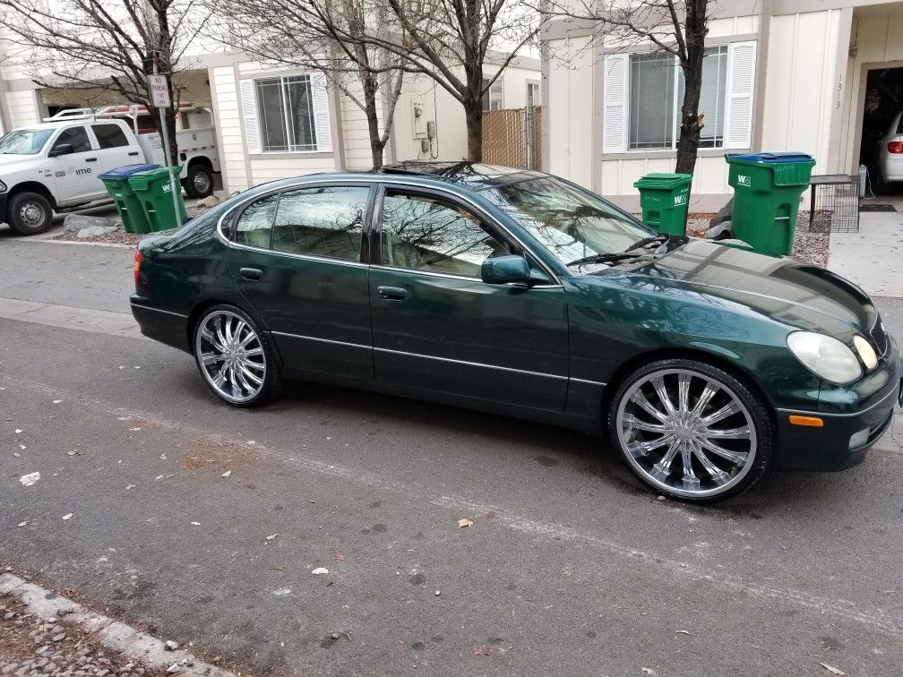 99 Lexus gs300 on 22s with 6 10s for Sale in Sacramento, CA - OfferUp