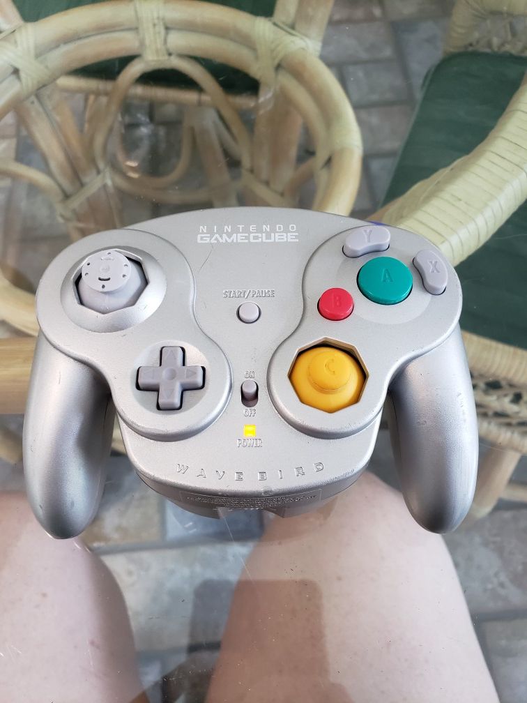 Platinum Nintendo Wavebird Controller NO Reciever for Sale in ...
