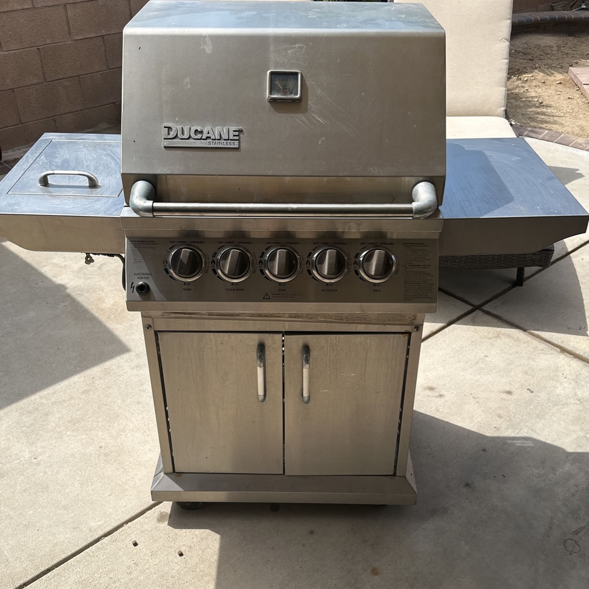 Ducane Stainless Steel BBQ for Sale in Ontario, CA - OfferUp