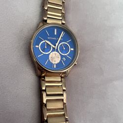 Michael Kors Watch Rose Gold White Face