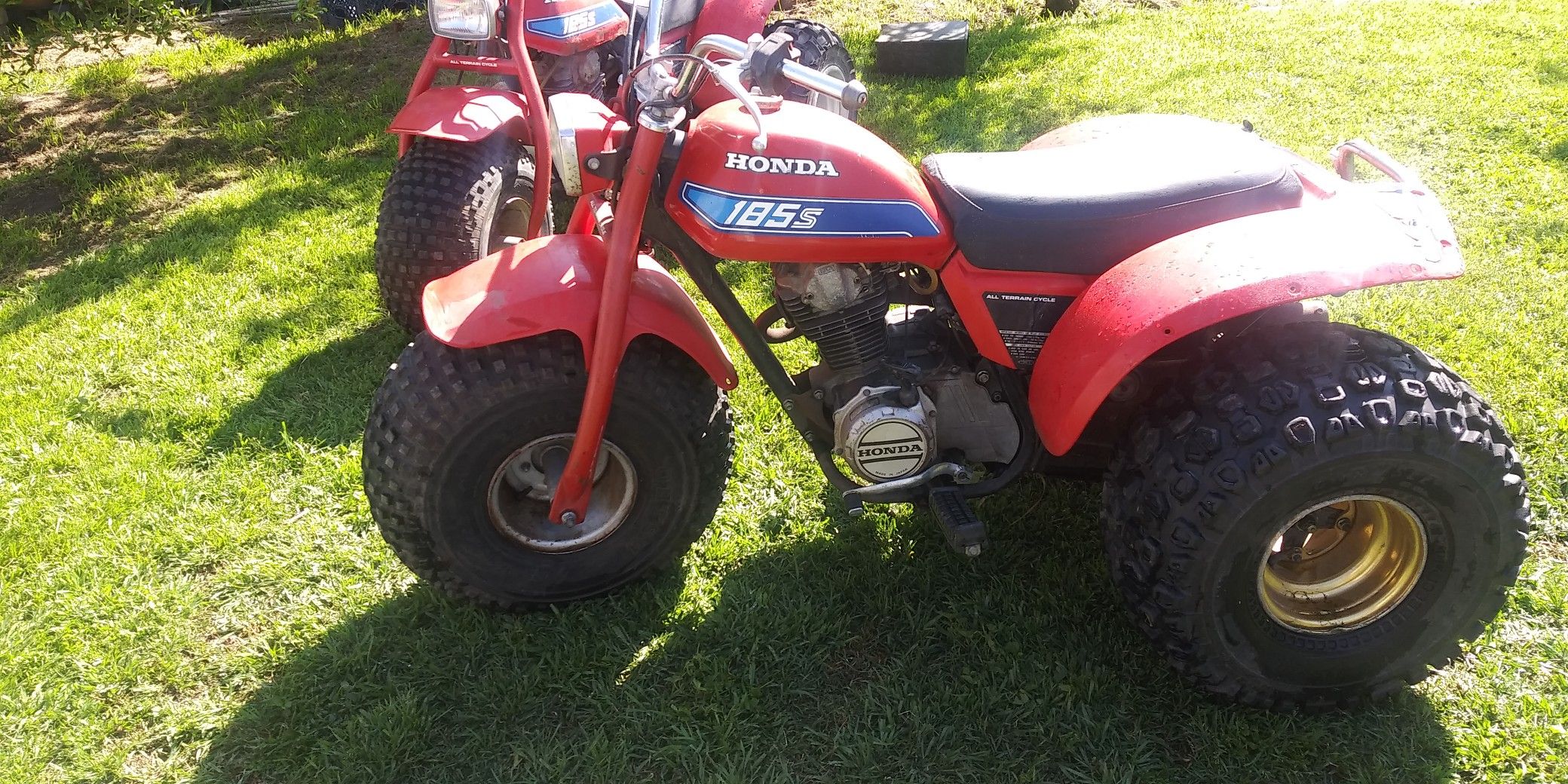 2 HONDA ATC185s $850 EACH OR BOTH 1550 for Sale in Highland, CA - OfferUp