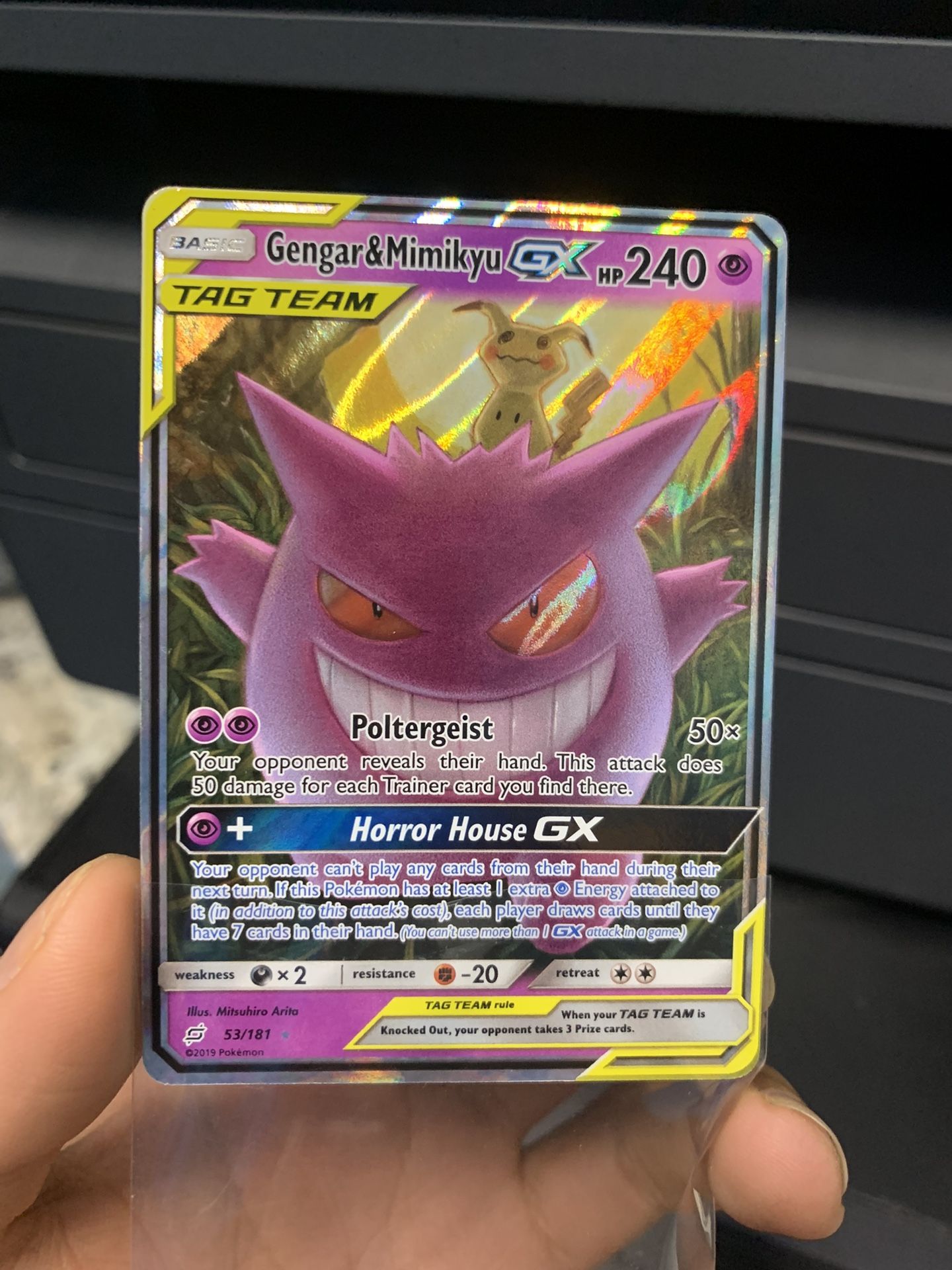 Pokemon Gengar And Mimikyu Tag Team for Sale in Long Beach, CA - OfferUp