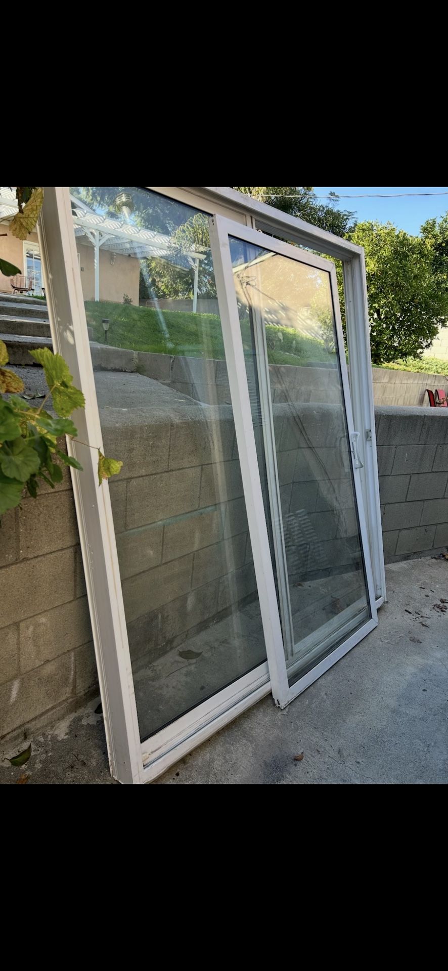 Glass sliding Door Door 72" width by 80" hight for Sale in Los Angeles ...