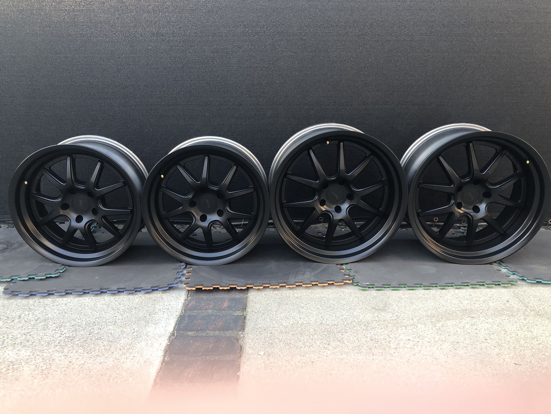 BLACK ROCKET RACING ATTACK PRO TOURING STAGGERED WHEELS for Sale in San ...