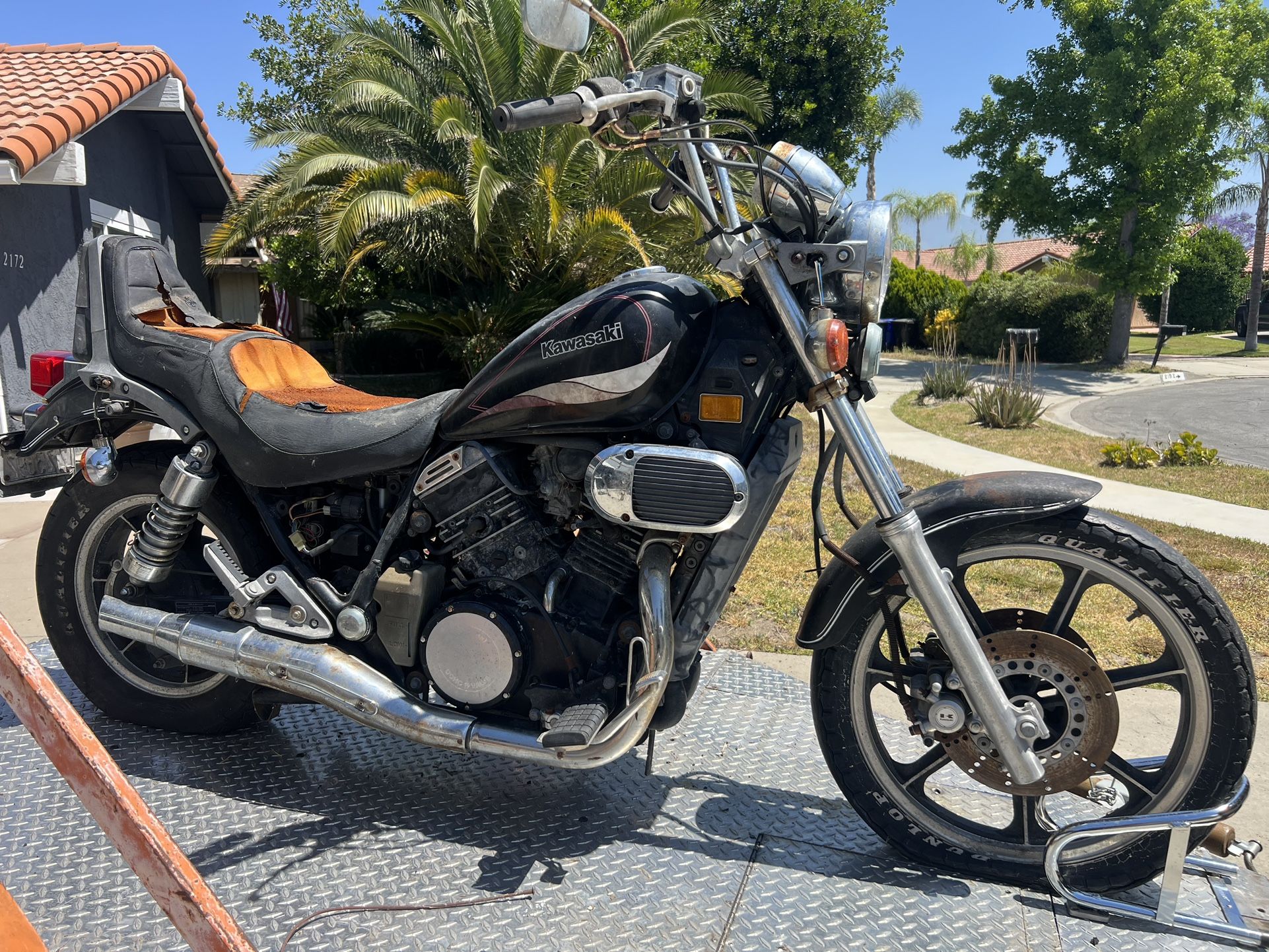 1985 Kawasaki Vulcan 700 (VN700A) Not Running, Complete Bike for Sale ...