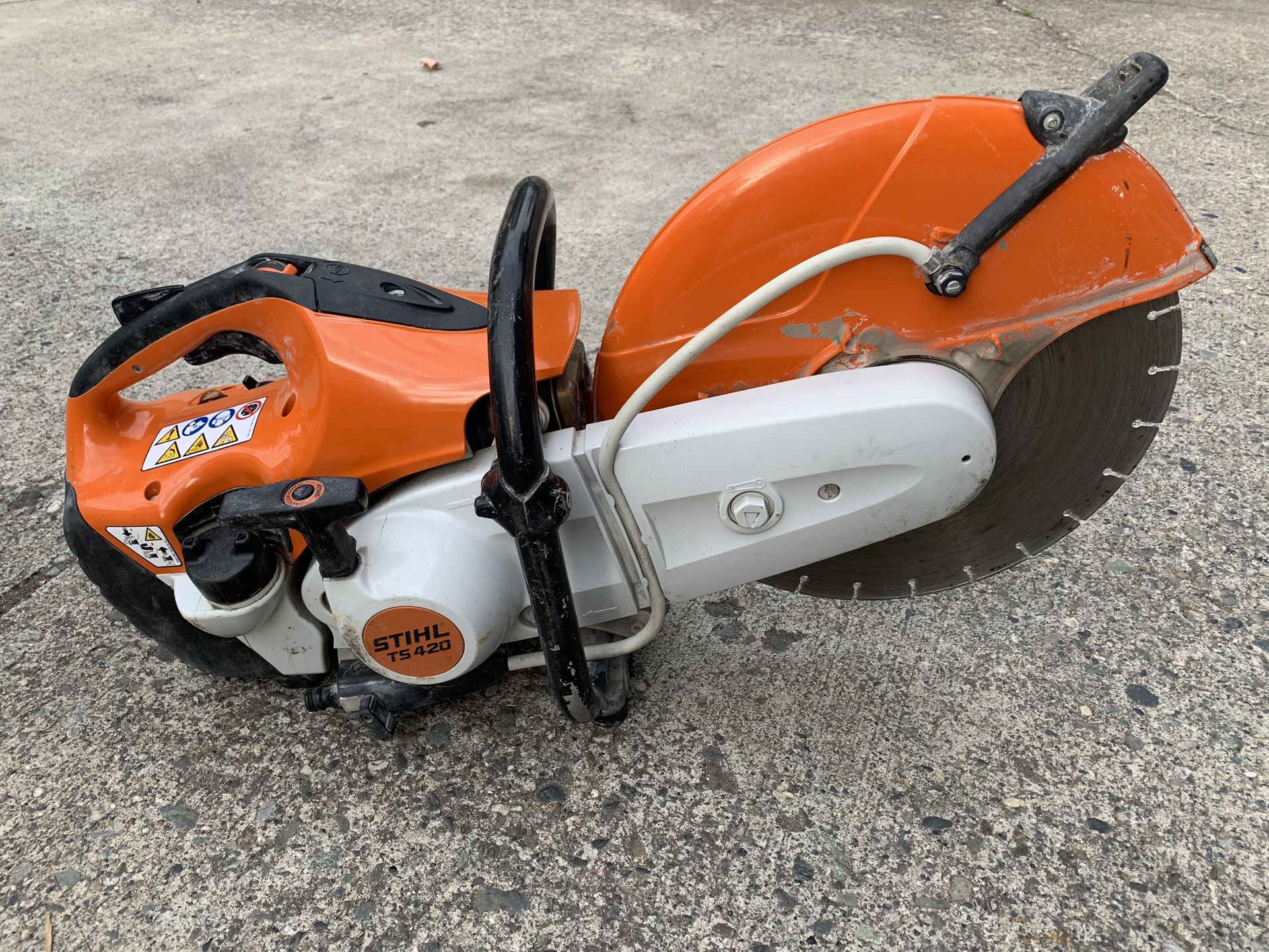 Stihl Ts420 Concrete Saw With 14” Blade for Sale in Everett, WA - OfferUp