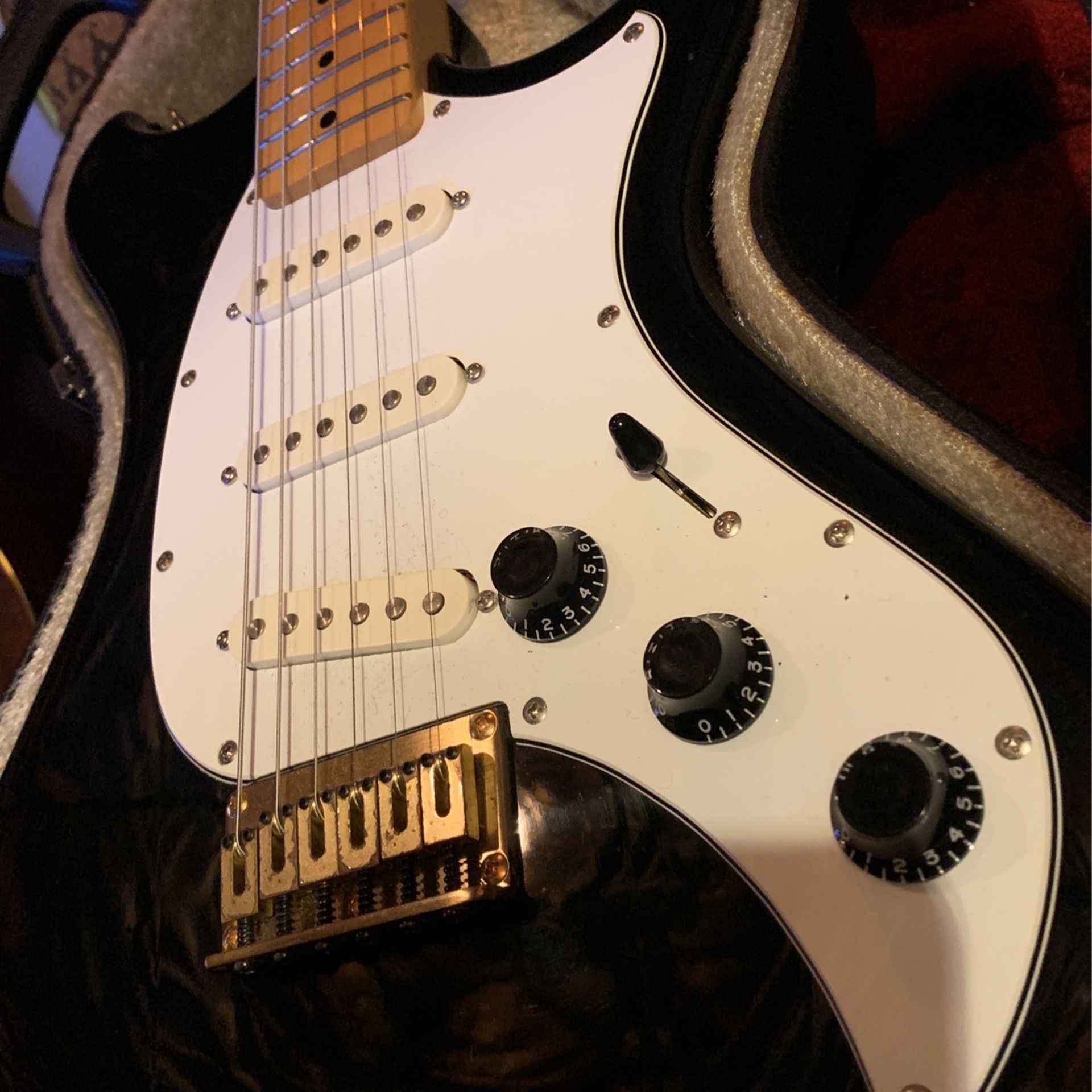 Vintage 1983 Westone Concord II MiJ Stratocaster w. Brass Nut, Bridge ...