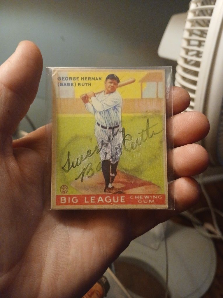 Babe Ruth Rookie card for Sale in Frankfort, KY - OfferUp