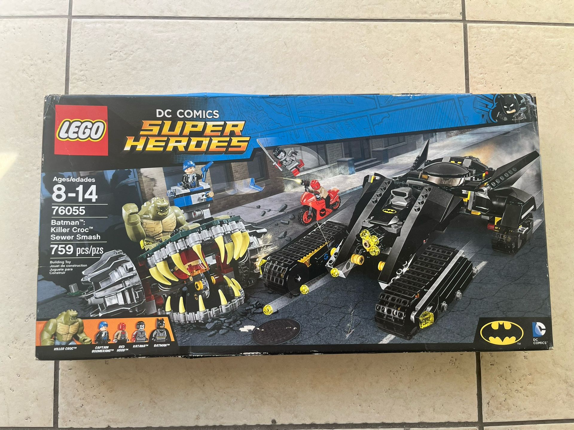 Lego Killer Croc Sewer Smash