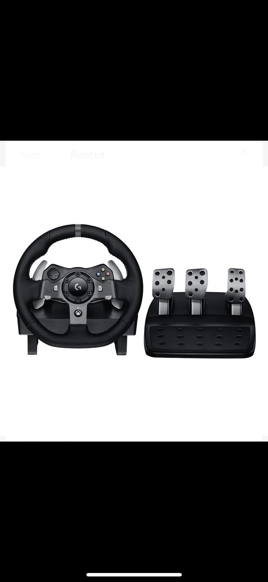 Logitech G920 Driving Force Racing Wheel for Sale in San Antonio, TX ...