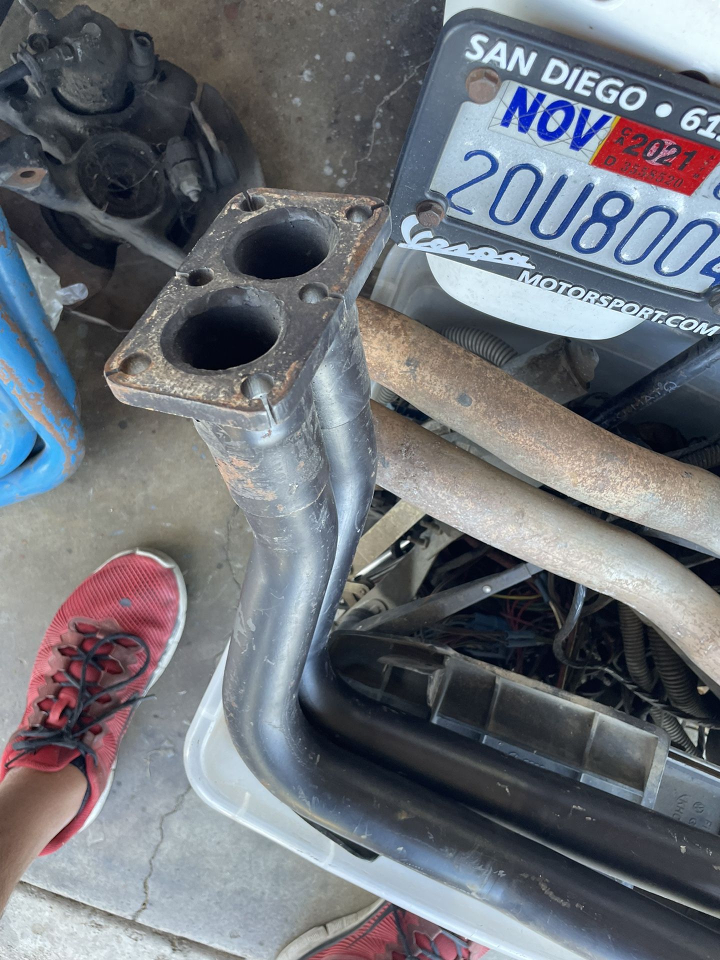 8 Valve Headers Euro Down Pipe Vw Rabbit Jetta for Sale in San Diego ...
