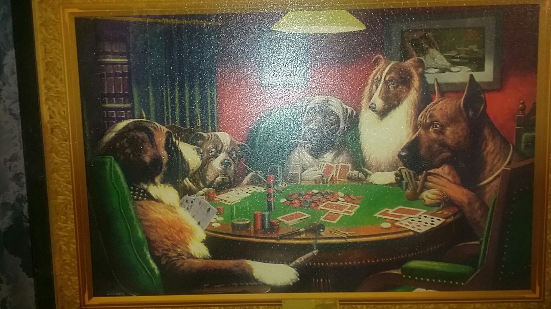 Dogs Playing Poker Original