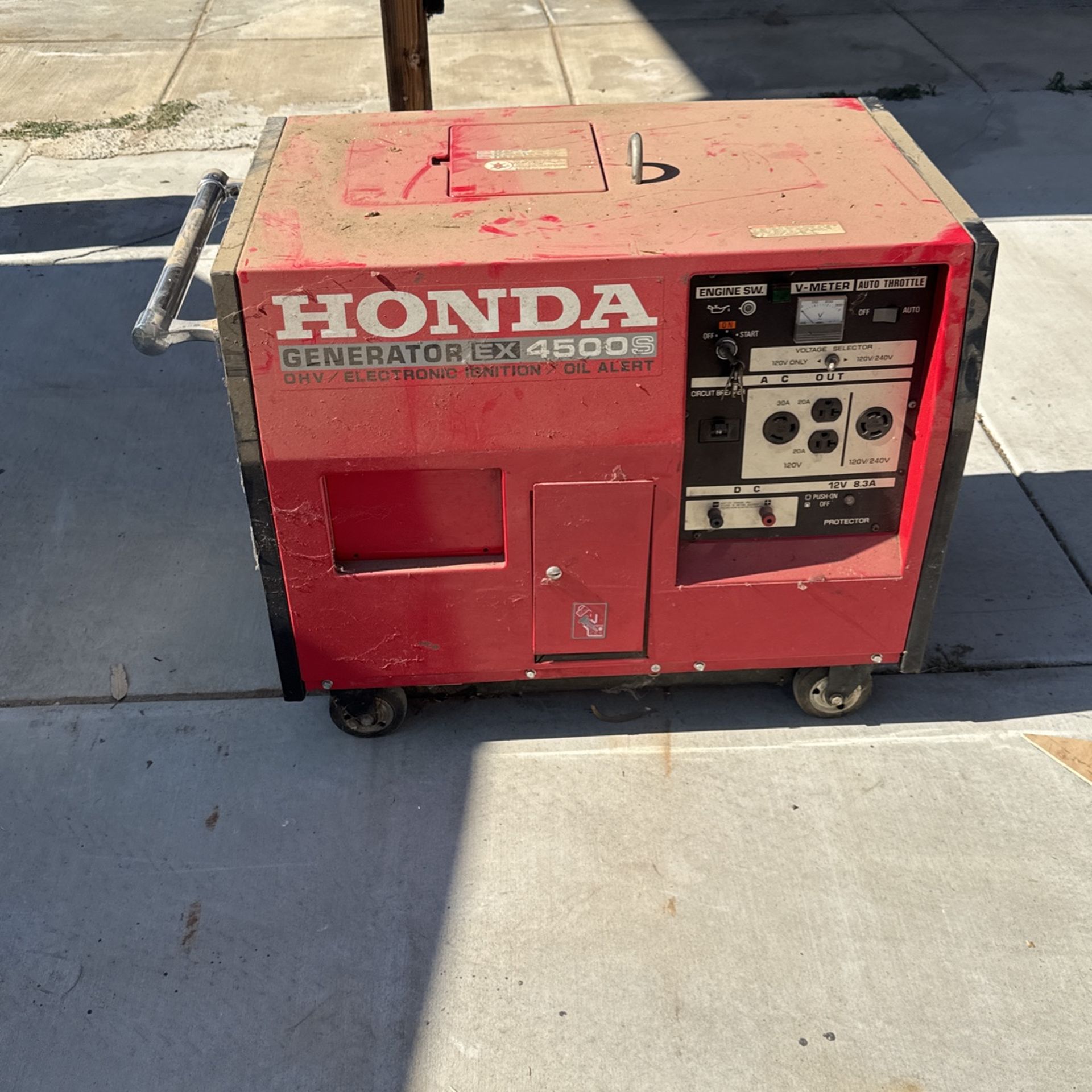 Honda Generator Ex 4500s for Sale in Riverside, CA - OfferUp