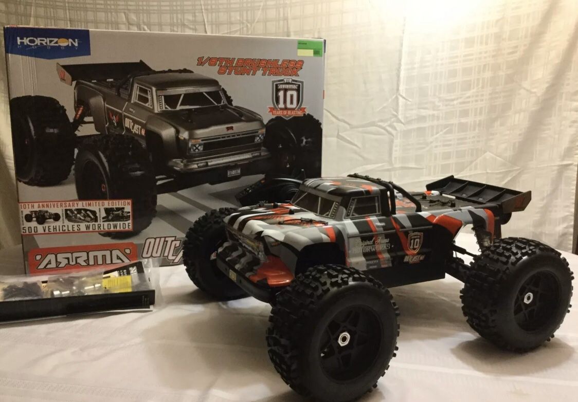 Arrma Outcast 6S BLX 10th Year Anniversary Edition/Limited Edition for ...