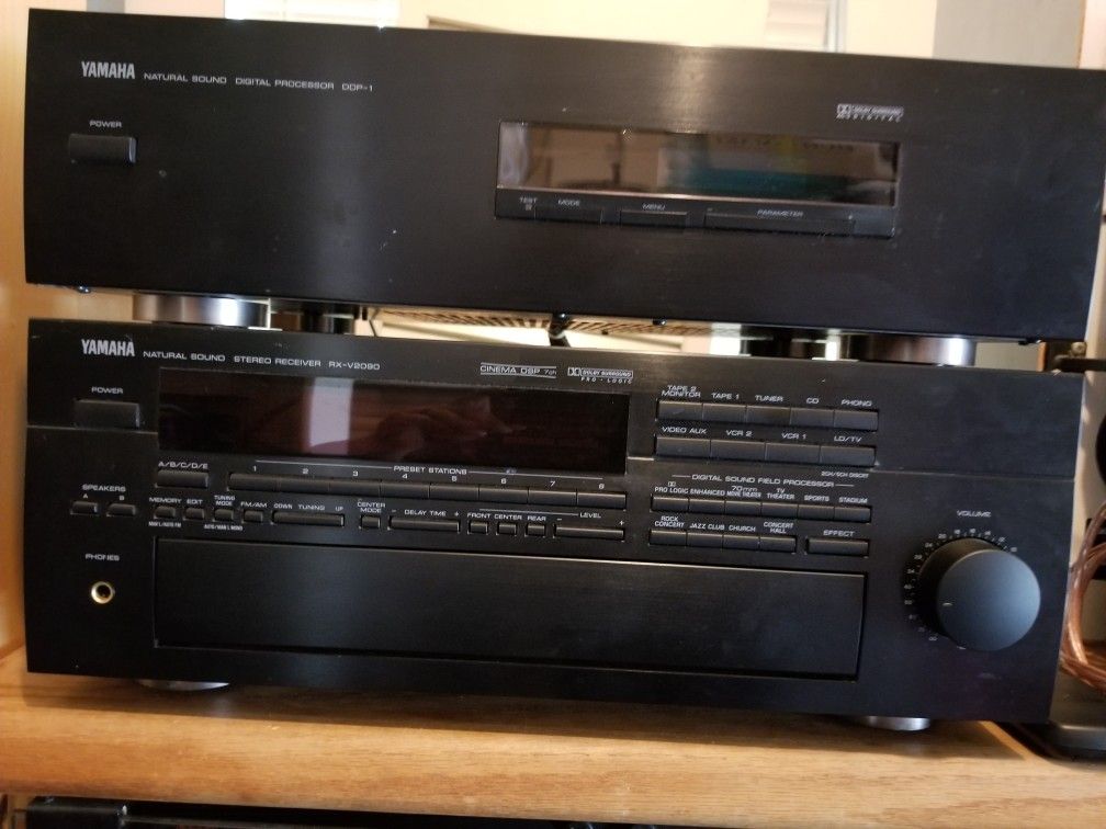 Yamaha RX-V2090 receiver & DDP-1 digital decoder for Sale in Chula ...