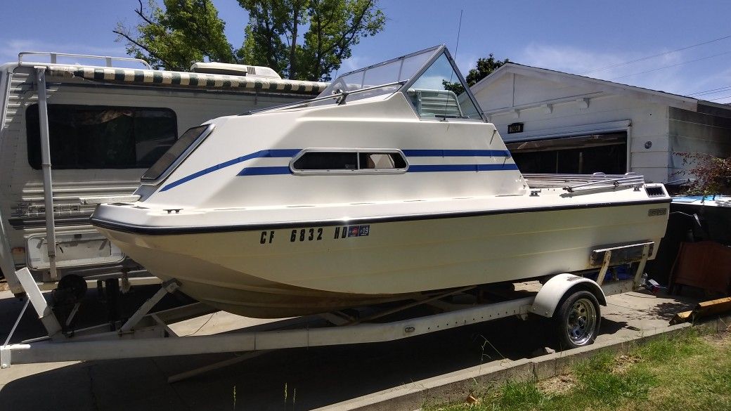 "LITTLE HOOKER" FOR SALE 1979 Enterprise Corwin 17' (TRI HULL) boat for ...