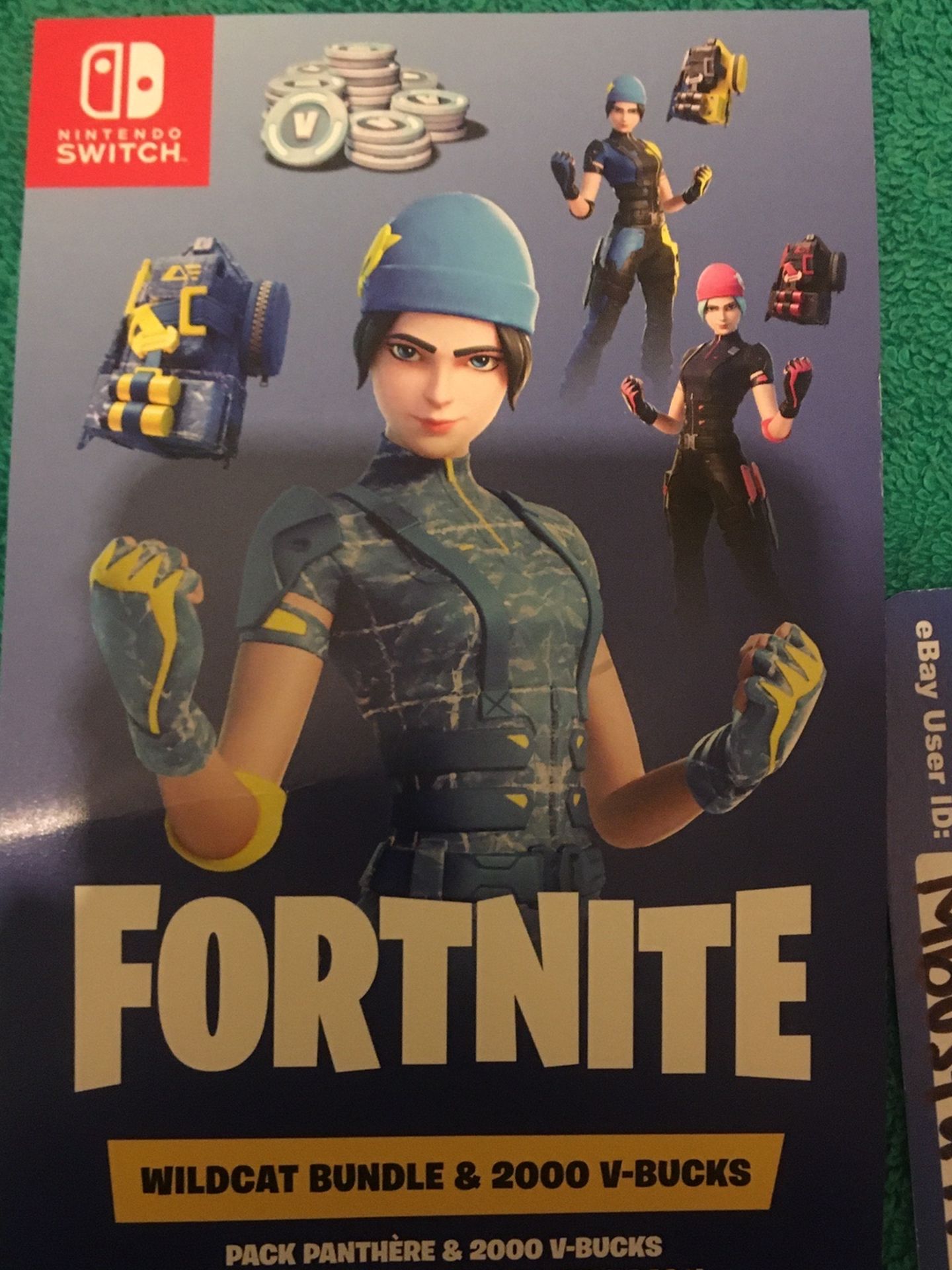 Fortnite Wildcat Bundle Code for Sale in Chicago, IL - OfferUp