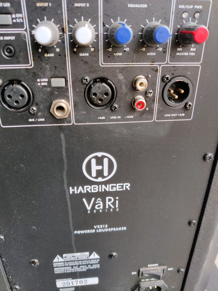 Harbinger Powered Speaker 15" for Sale in Covina, CA - OfferUp