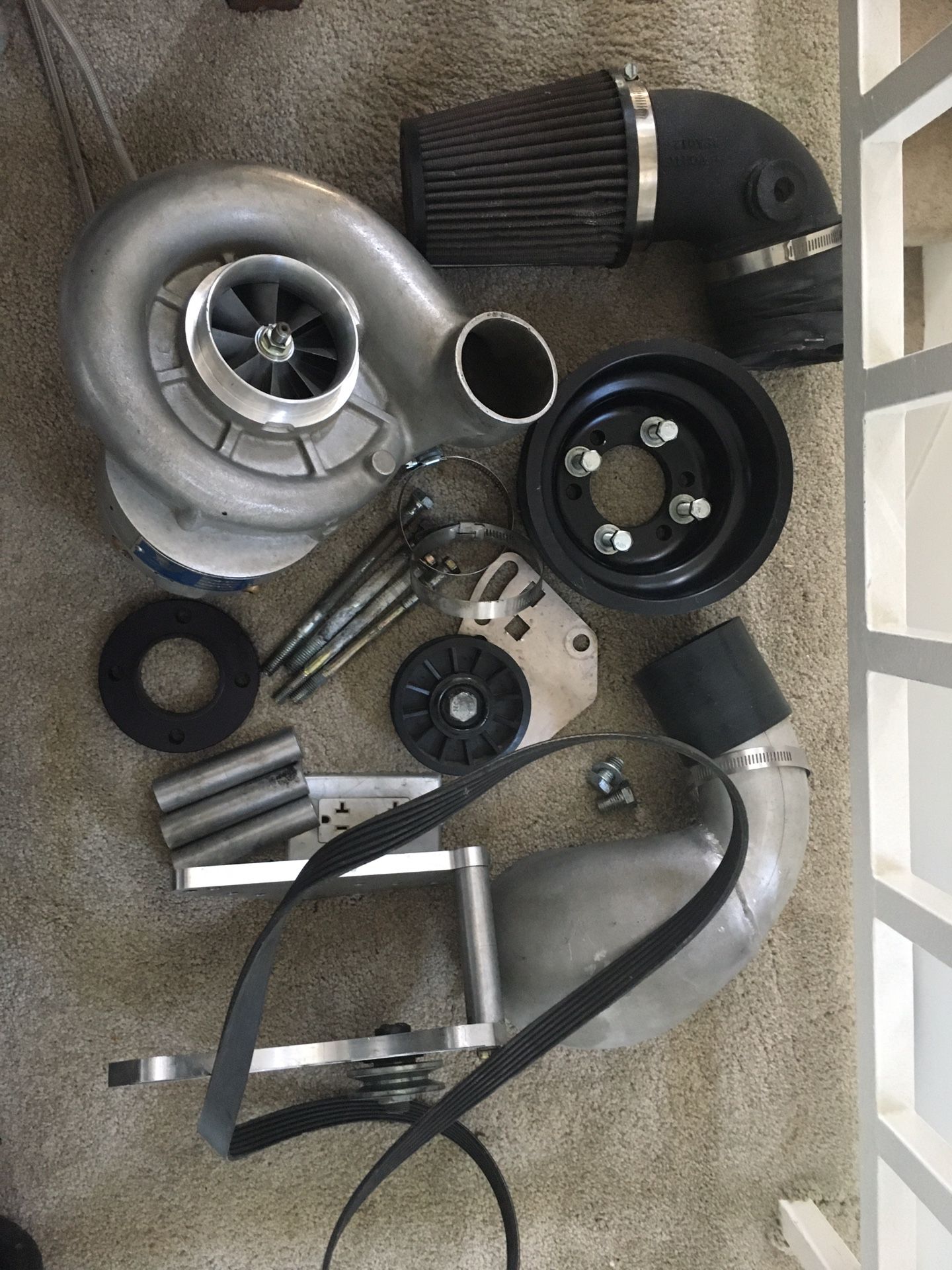 Vortech supercharger kit small block ford bronco ford mustang 302 351 ...