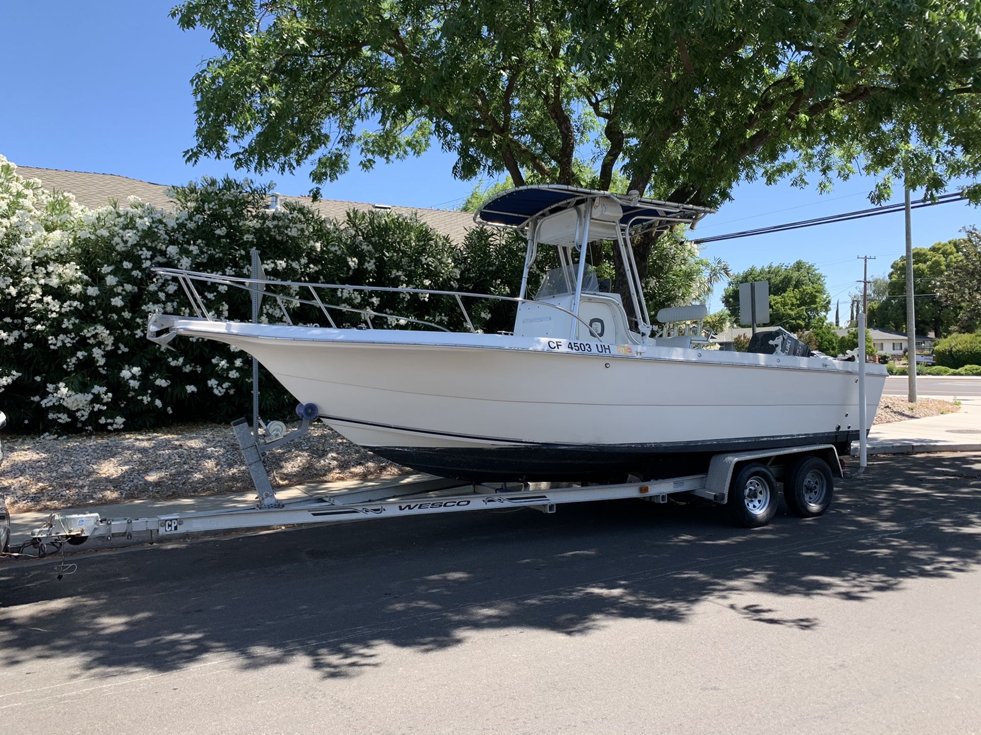 2002 Seafox 23ft center console fishing boat 225hp ready to go for Sale ...