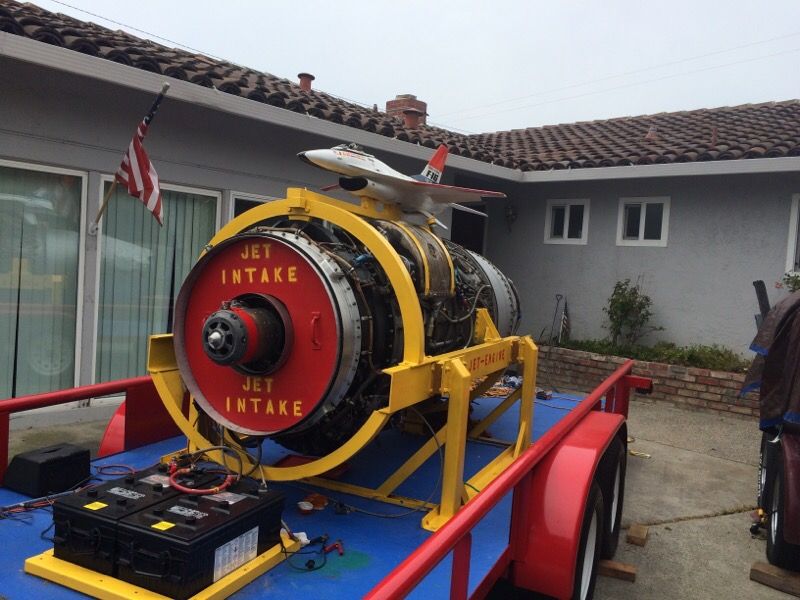 This is the J 65 jet turbine jet engine off a fighter aircraft McDonald ...