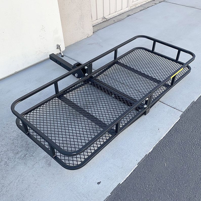 BRAND NEW $109 Heavy-Duty Folding Cargo Rack Carrier 60x25” Fold Up ...