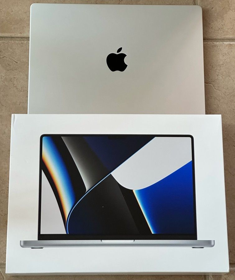 Apple MacBook Pro 14" 2021 M1 Pro 512GB SSD 16GB RAM 14 Core GPU Mint Condition Silver for Sale ...