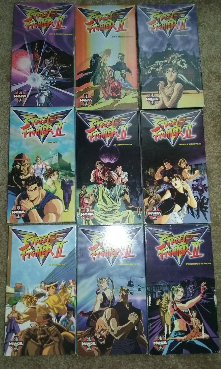 Street Fighter Vhs