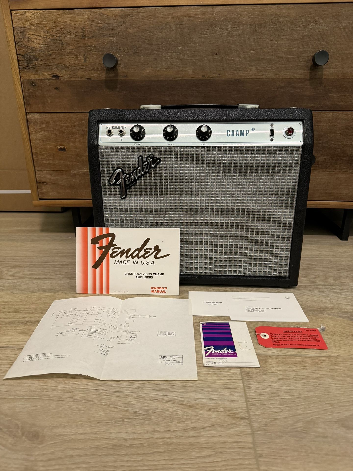 1979 Fender Silverface Champ for Sale in Chandler, AZ - OfferUp