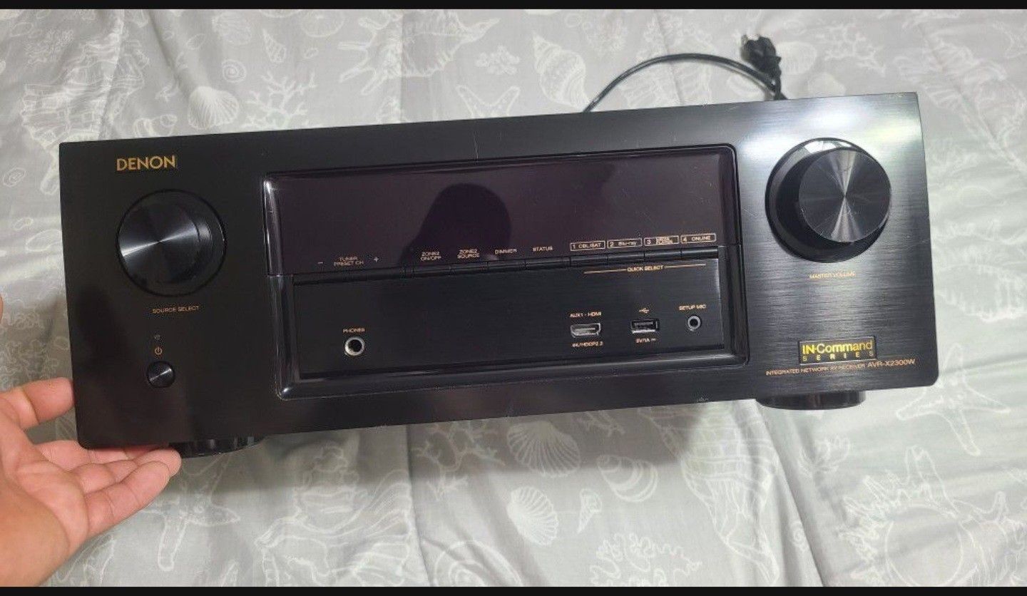 DENON AMPLIFIER 7.2 Chanel WiFi Bluetooth whit remote control for Sale ...