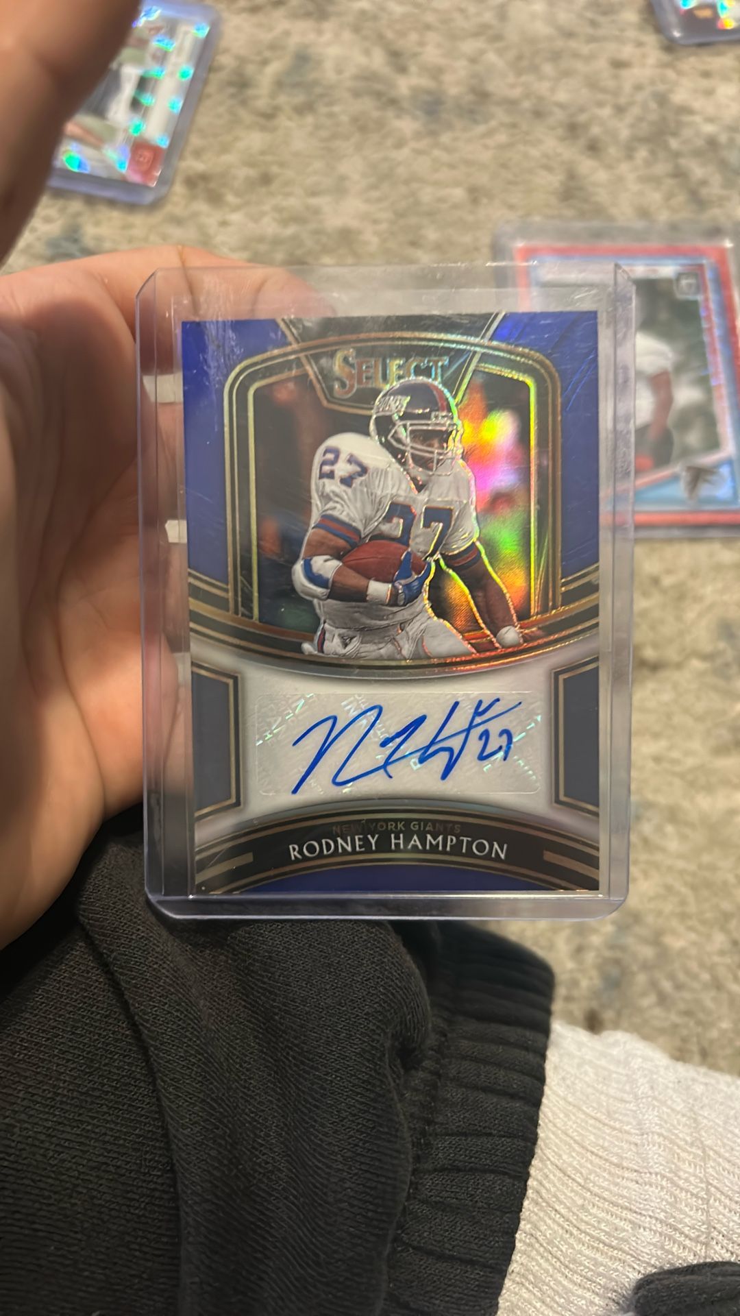 Signed Autograph Rodney Hampton for Sale in Sun City, AZ - OfferUp