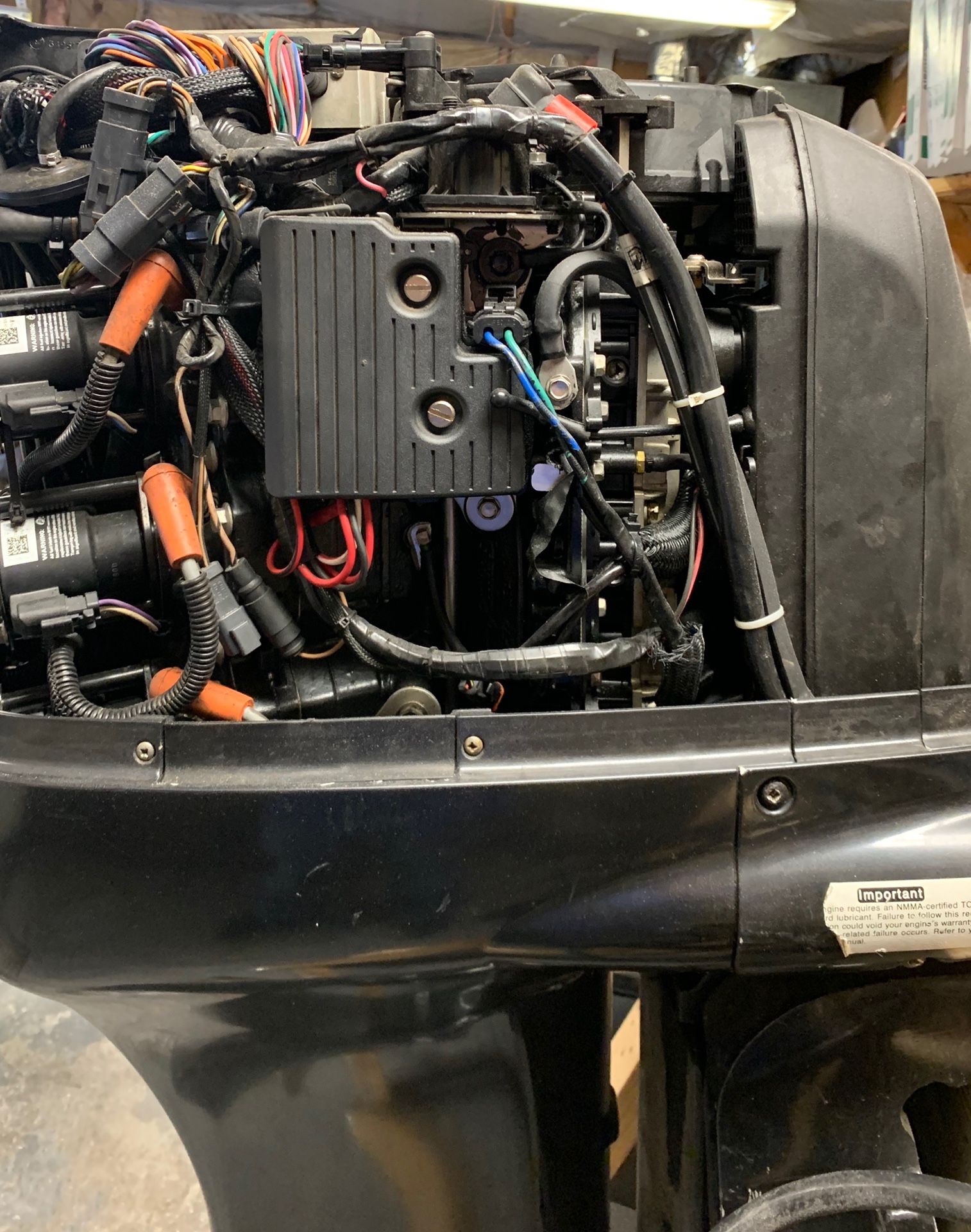 1998 Johnson 150 HP Ficht Faststrike Outboard Motor V6 - $1000 (Avon ...