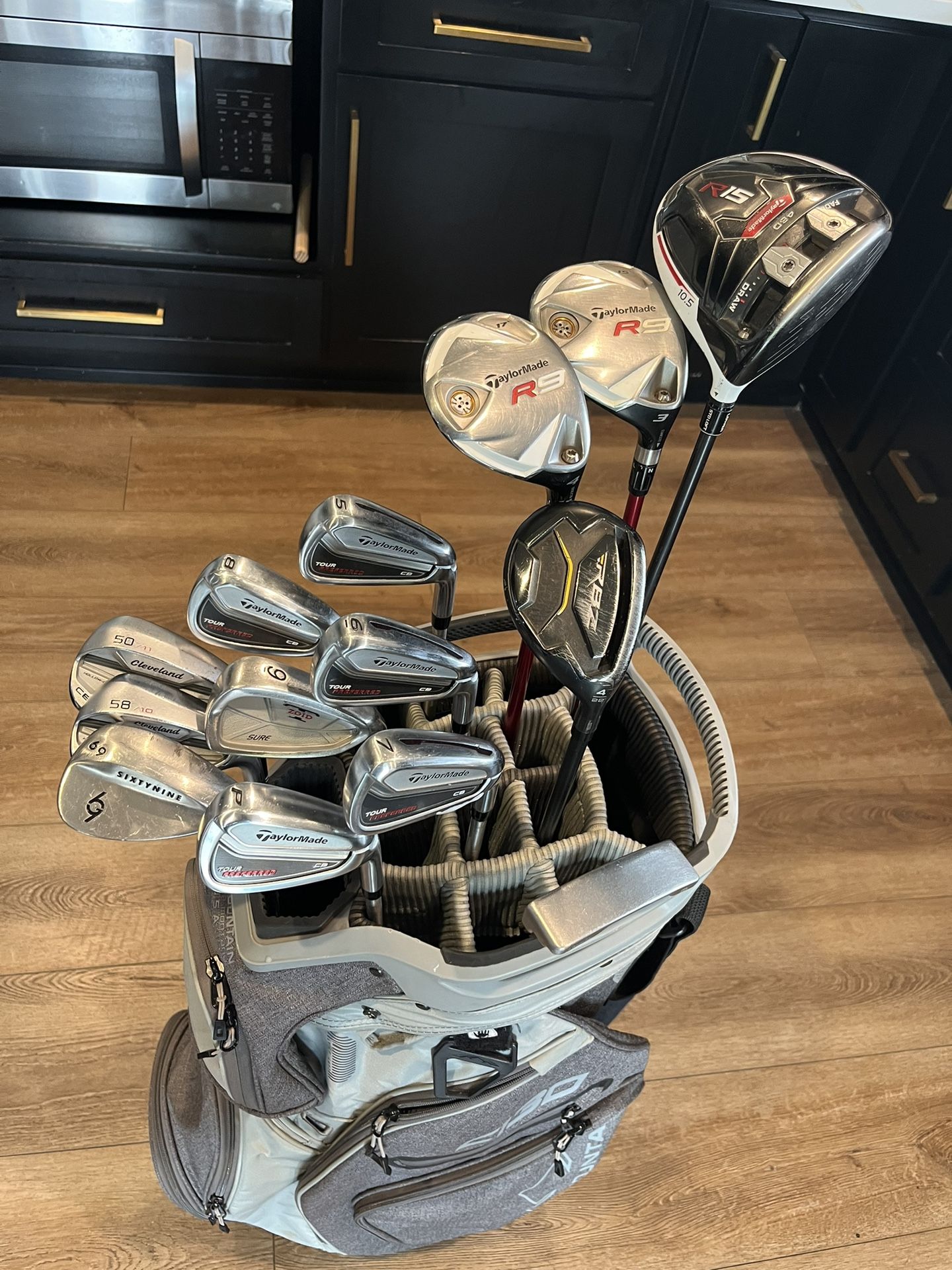 “NICE “ Taylor Made Complete Golf Set 14 Clubs , Taylor Made , Irons ...