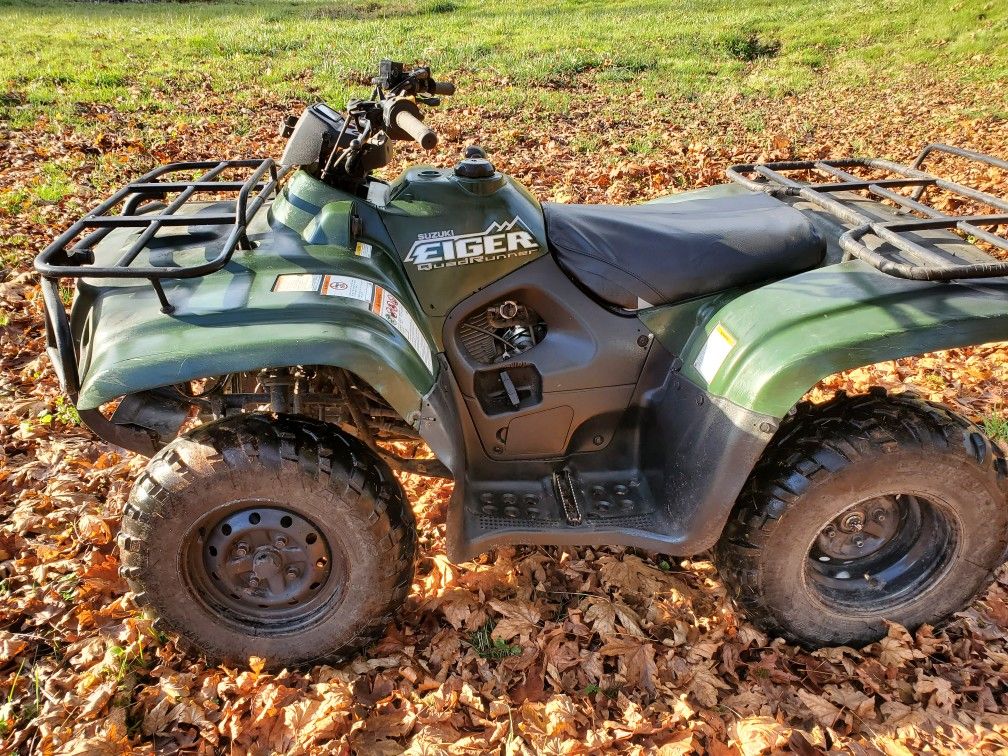 2005 Suzuki eiger 400 4x4 for Sale in Brush Prairie, WA - OfferUp