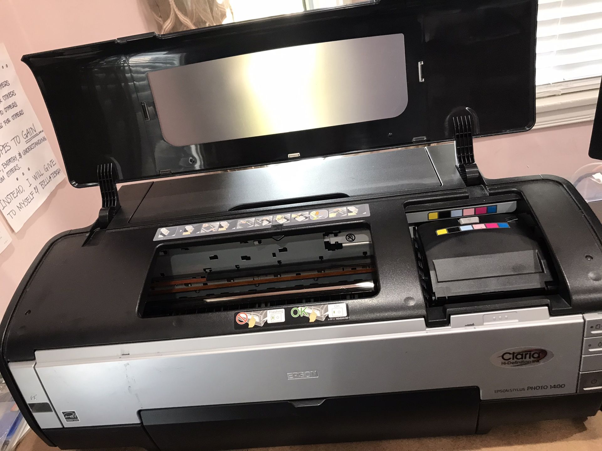 EPSON 1400 PRINTER + 14 INKS for Sale in Los Angeles, CA - OfferUp