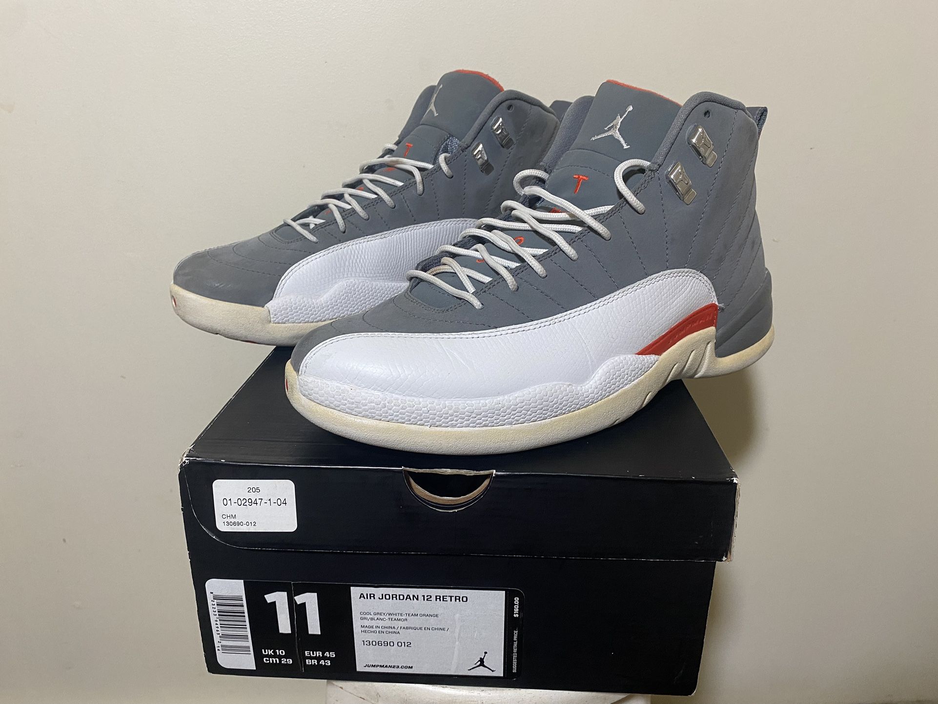 Jordan 12 Cool Grey Outfit