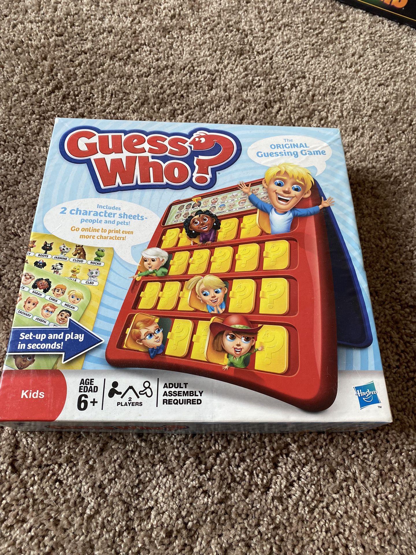 Guess Who Character Sheets To Print