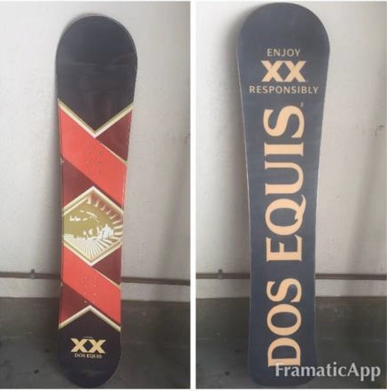 Snowboard by Humanity (Dos Equis logo'd/ Still in box) - $200 for Sale ...