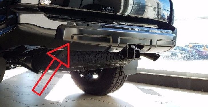4runner TRD PRO Black Rear Bumper Valance (Easy MOD) for Sale in Kent ...
