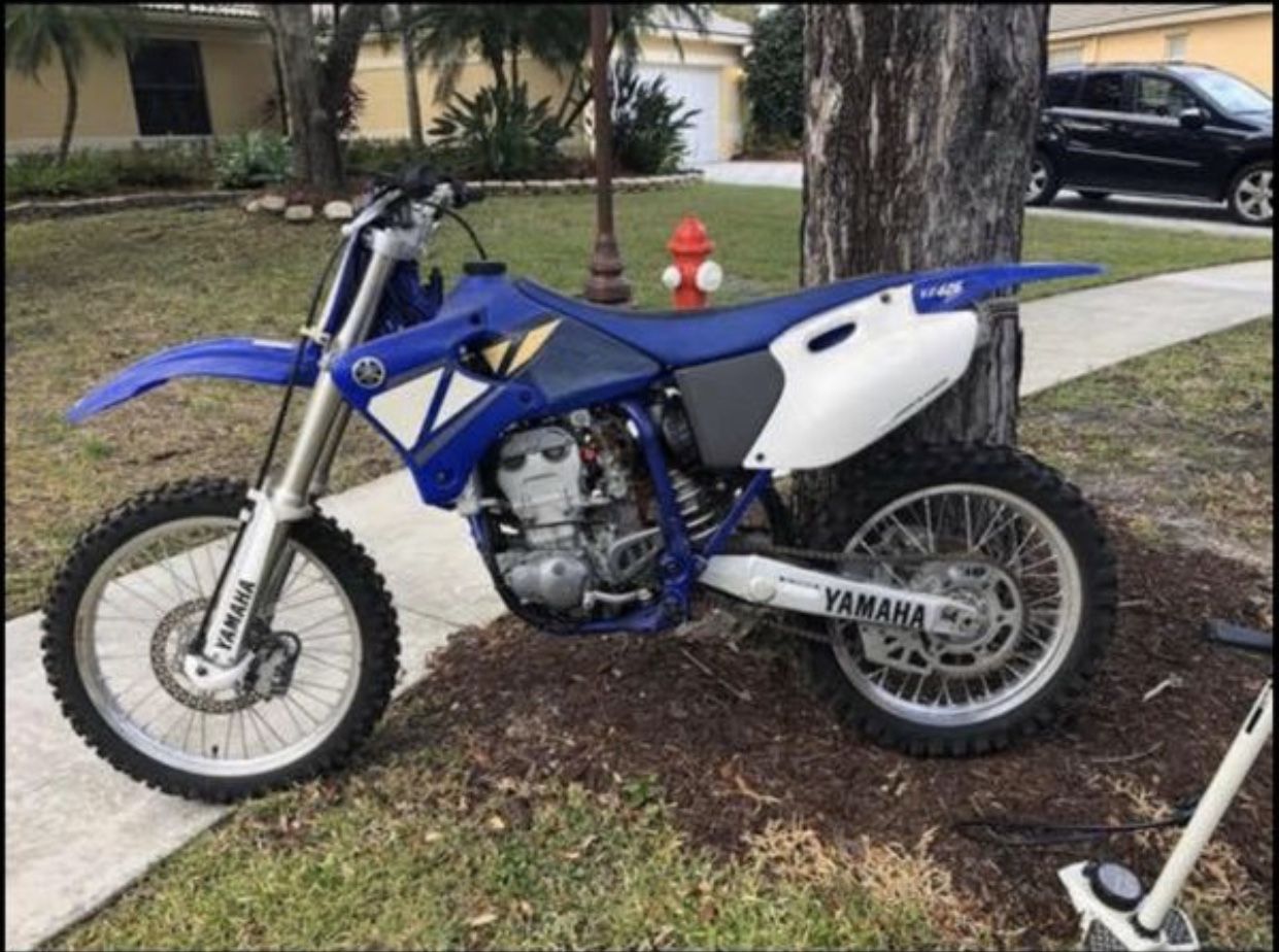 2003 Yamaha yz426f dirt bike clean title at hand super fast 426cc for ...