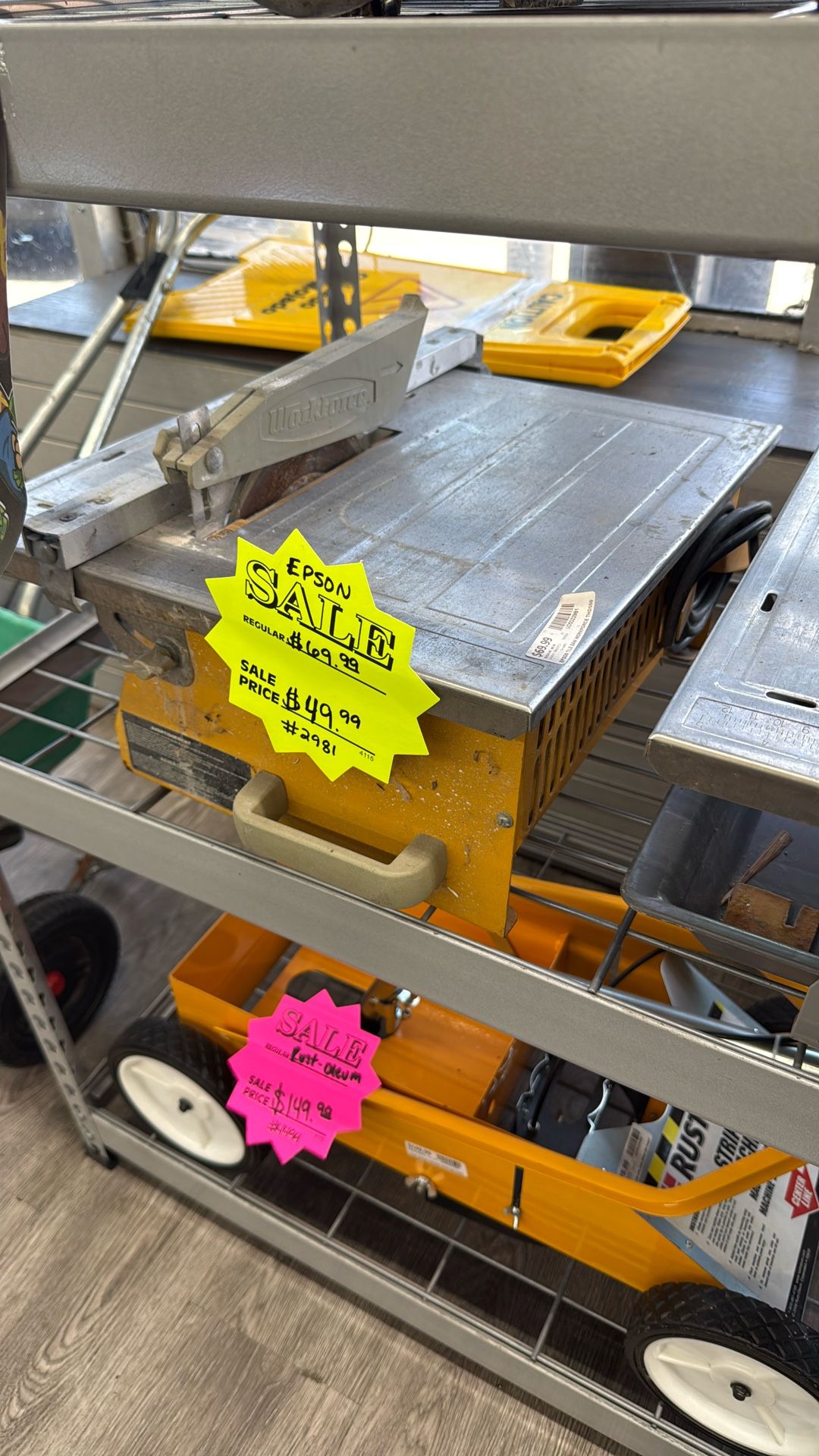 Workforce Tile Cutter for Sale in Garland, TX - OfferUp