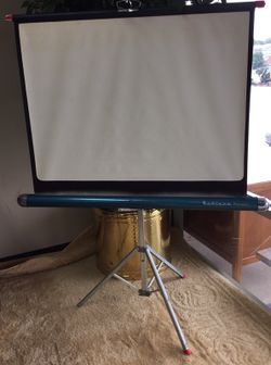 Old Movie Projector Screen