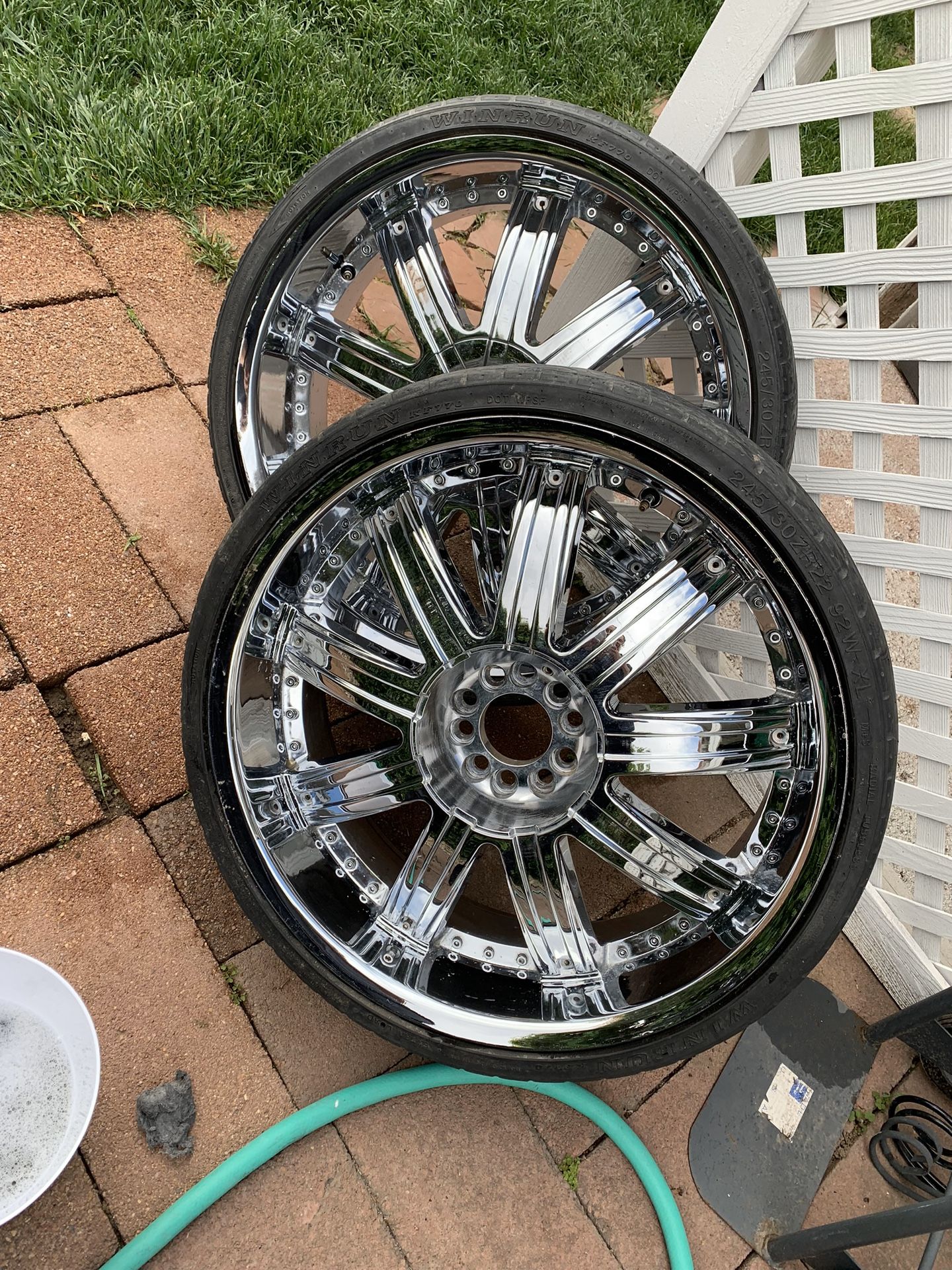 22 inch Rims 5x114.3 READ FULL POST for Sale in Denver, CO - OfferUp