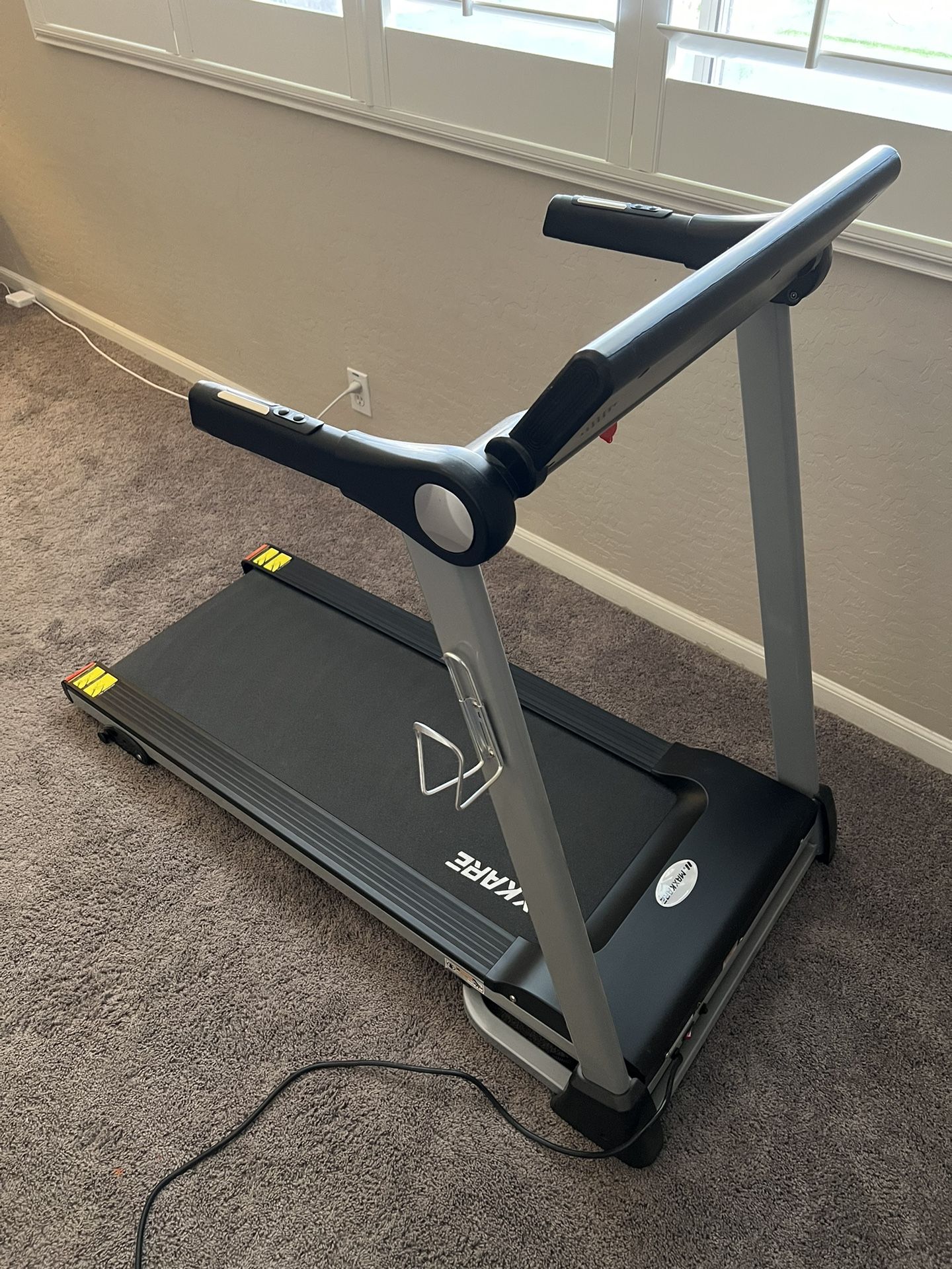 Maxkare Electric Folding Treadmill 16" Wide Electric Treadmill 3 Levels ...